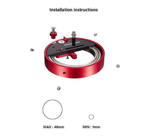 Cortador circular contínuo Dspiae MT-EC - Mr. Model Tools