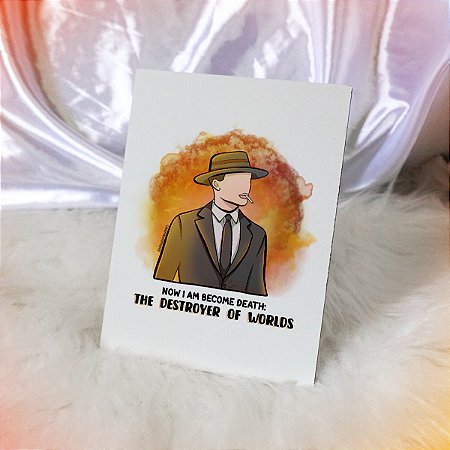 Quadro Oppenheimer - Art Gaby Fernandes
