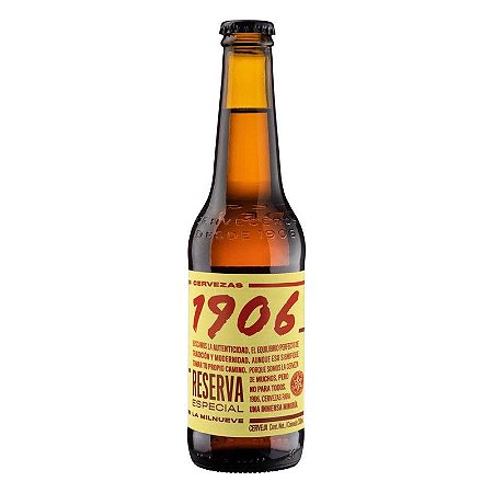 Cerveja 1906 Reserva Especial Long Neck 330 ml - Armazem Campineiro