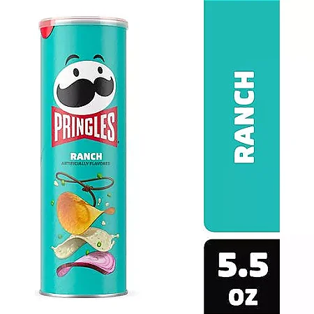 Batata Pringles Ranch Importada 158g - Armazem Campineiro