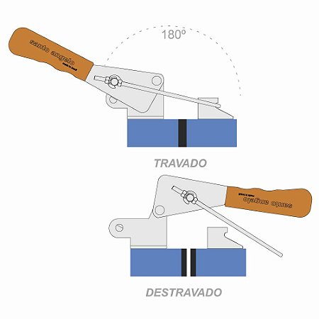 FECHO DE ENGATE RÁPIDO SANTO ANGELO RH3 - Distribuidora Fechadura