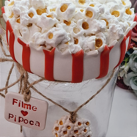 Molde Saquinho de Pipoca | Coleção Clah Biscuit - Arte de massa