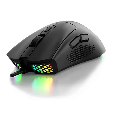 MOUSE GAMER USB ULRA LEVE RGB 7200DPI ANUBIS KP-MU021 OPTICAL GAMING ...