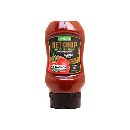 Ketchup Orgânico Puro e Leve 220g | Natural e Saudável - Broto Botica ...