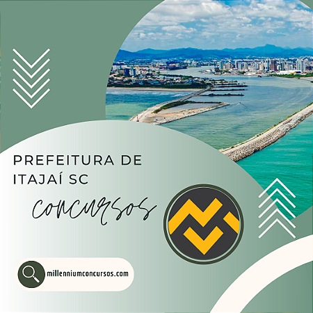 Apostila PREFEITURA DE ITAJAÍ SC 2024 Professor de Matemática - Editora Millennium