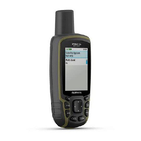 Gps Portátil Garmin Gpsmap 65S Multibanda Medição de Areas - Altimetro ...