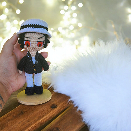 Muzan Kibutsuji Demon Slayer amigurumi - AmiguMilly
