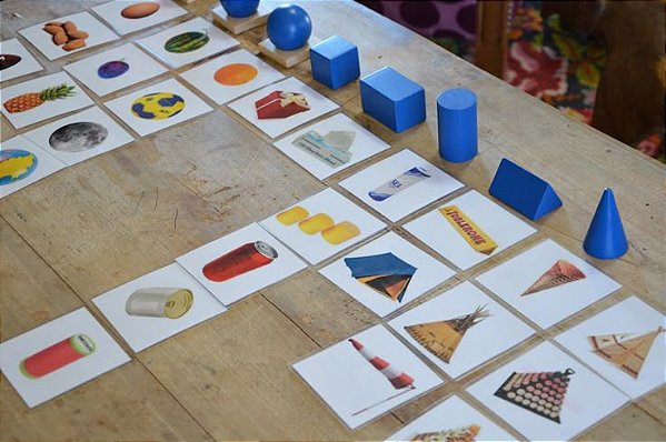 Flashcards Formas planas e sólidos geométricos - Quero pra Mim ...