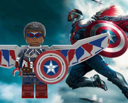 Boneco Falcão América LEGO Marvel - Toy Store - Brinquedos, Bonecos ...