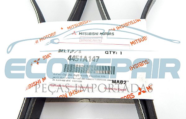 Correia direção hidráulica Nova L200 Triton - Ecorepair Peças Importadas