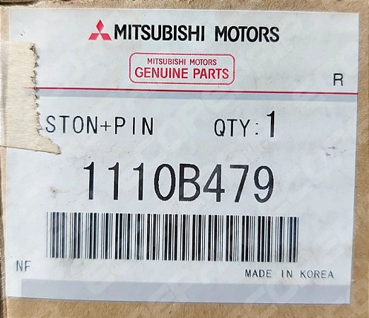 Pistao Pino Motor ASX Outlander lancer Motor 2.0 - Original - Ecorepair ...