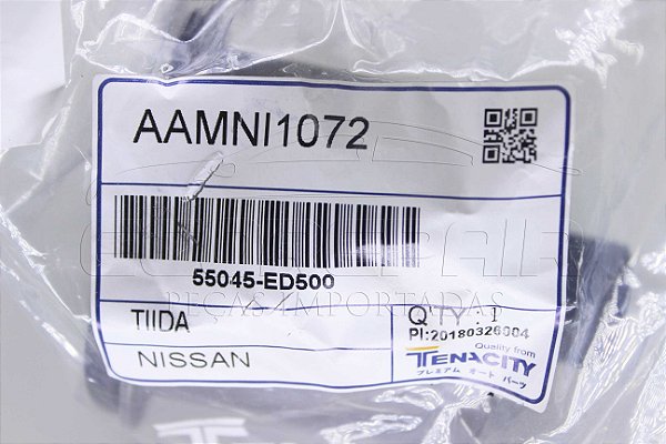 Bucha Eixo traseiro Nissan Tiida Versa Sentra - Tenacity - Ecorepair ...