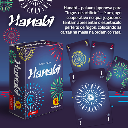 Hanabi (Linha Pocket) - PaperGames - Revendedores