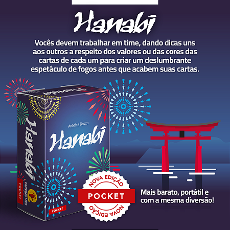 Hanabi (Linha Pocket) - PaperGames - Revendedores