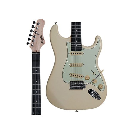 Guitarra Memphis MG-30 OWS Branco Fosco MG30 - Click Music