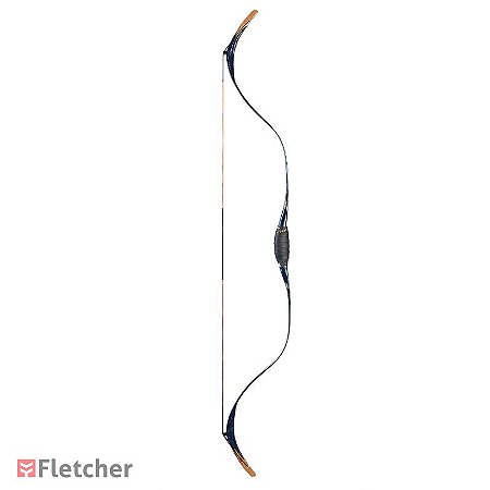 Arco Recurvo Tradicional - Laqueado Azul - 30 lbs a 28" - Lacquer Tata ...