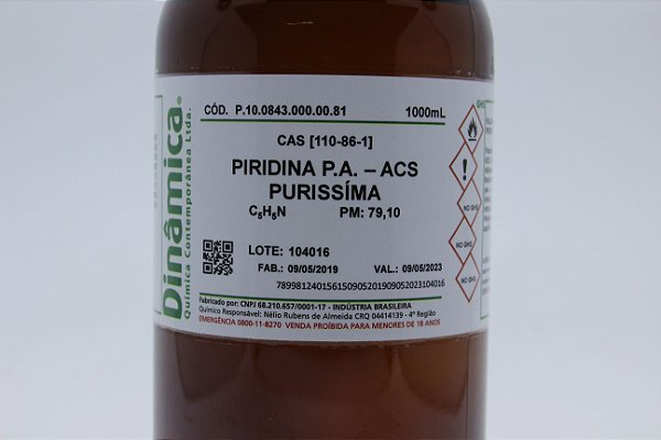 PIRIDINA PURISSIMA PA ACS 1L *SSP* - Didática SP