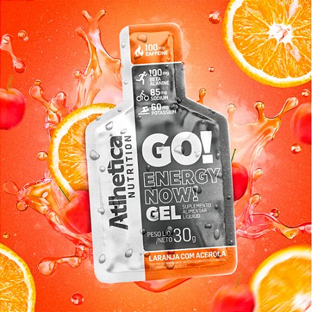 Go! Energy Now Gel Atlhetica Nutrition - Tudo em Suplementos Alimentares