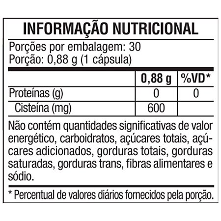 NAC Vitafor – Antioxidante e Detox com N-acetilcisteína - Tudo em ...