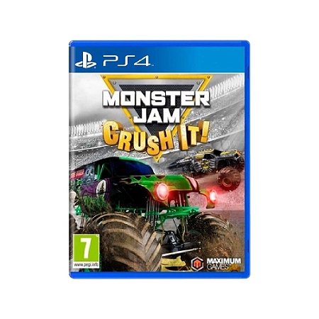 Jogo Monster Jam Crush It PS4 Playstation Usado Xplace Games Loja de games video game e assistencia tecnica Curitiba PS5 PS4 Xbox One PS3 Xbox 360 Nintendo Switch 3DS