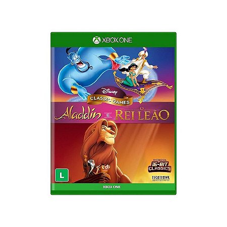Jogo Disney Classic Games Aladdin e O Rei Leao Xbox One Usado