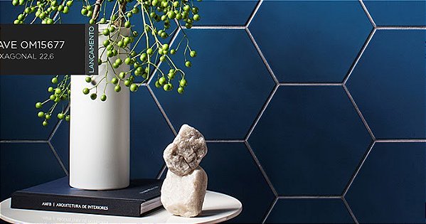 Revestimento Atlas Hexagonal - Nave - Om-15677 - loja.tedriorevestimentos