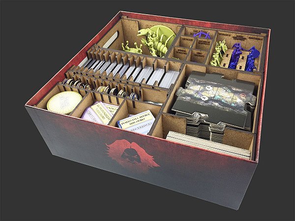 Organizador (Insert) para A Masmorra do Mago Louco - Bucaneiros Acessórios