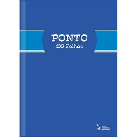 Livro Ponto 1/4 100 Folhas - Digital Conveniência Informática e Papelaria