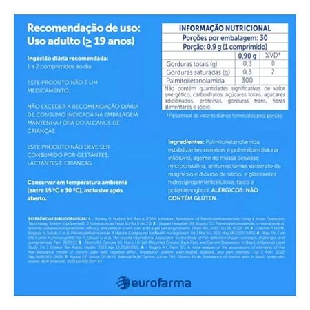 PEAGESIC PALMITOILETANOLAMIDA DOR CRONICA LESÕES REGENERAÇÃO CELULAR ...