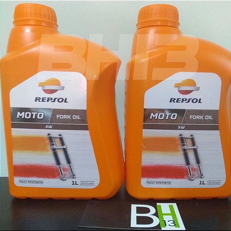 Repsol Fork Oil 5W Óleo Suspensão 100% Sintético - BH13 Walk Machine A ...