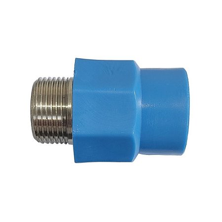 Conector Macho PPR Azul Dn 20X1/2 - Top Fusion - Hidráulica em Geral