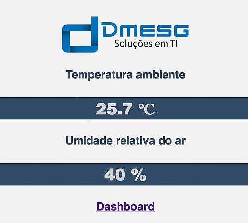 Sensor Web Termômetro Snmp Iot Dmesg Soluções Em Ti
