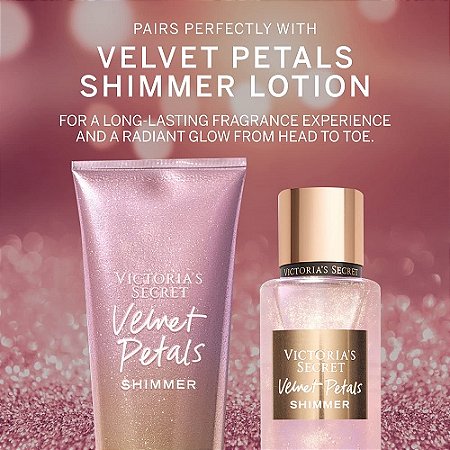 Kit Victoria´s Secret Velvet Petals Shimmer - Mariana Importados