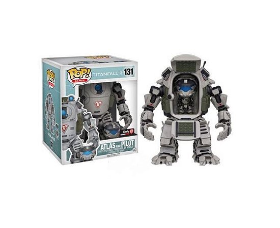 Funko Pop TitanFall 2 131 Atlas e Pilot - Game Games