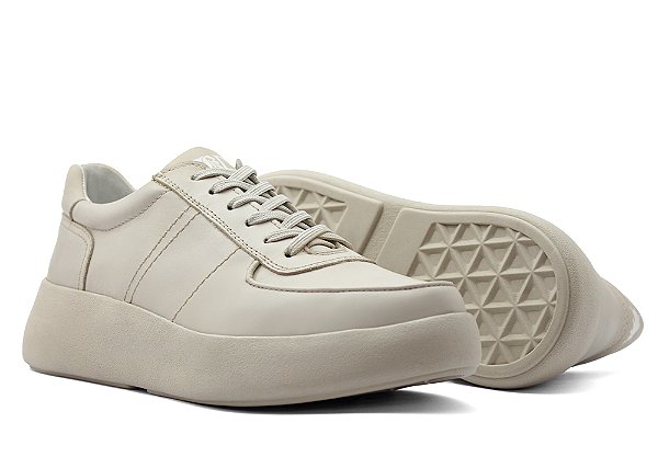 Tênis Masculino Couro Nude Barcelona Design | High Bull - Barcelona ...