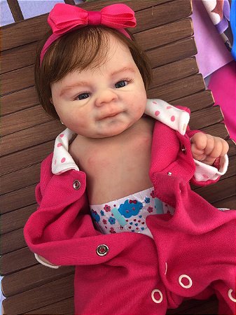 Bebê Reborn - SILICONE SÓLIDO - MIMO'S REBORN