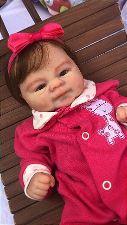 Bebê Reborn - SILICONE SÓLIDO - MIMO'S REBORN