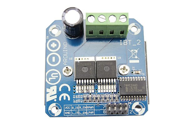 Módulo Driver Ponte H - 43a - Bts7960 - Ibt_2 -Alta Potência ...