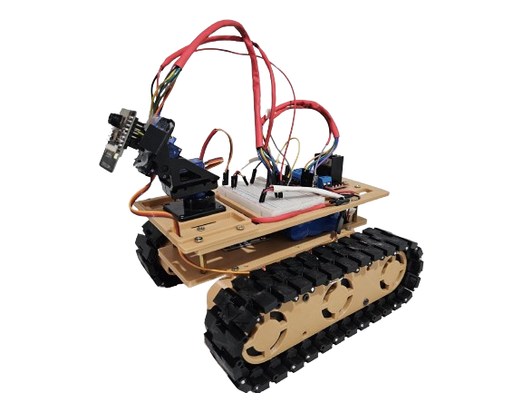 Tanque Wi-Fi com Câmera - Esp32-Cam - Eletrônica Ômega