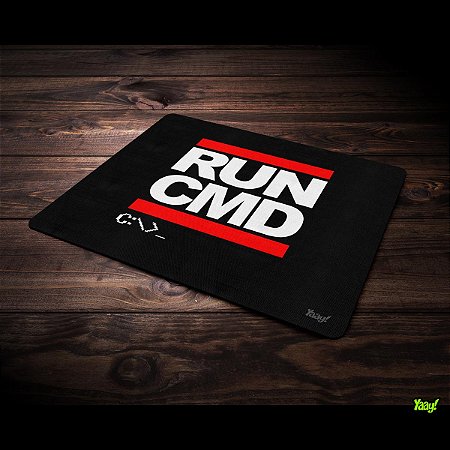 Mouse pad Hacker Run CMD - Yaay | Presentes Criativos Atacado ...
