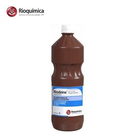 Pvpi Degermante 1% 1000 Ml (Riodeine) - Rioquimica - EniFar Produtos ...