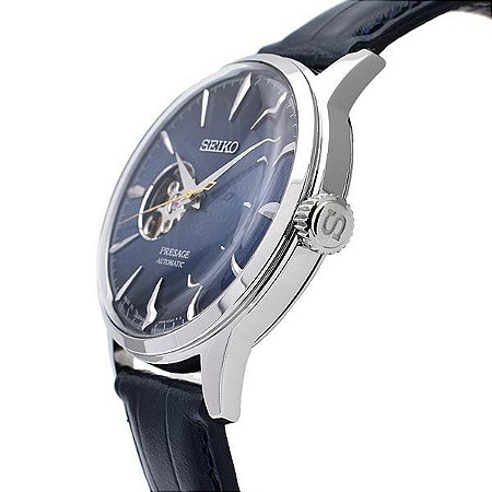 Seiko Presage SSA405 Blue Moon Open Heart 40.5mm - Relojoaria Impala ...