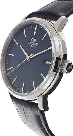 Orient RA-AC0E04L30B – Automático 40mm Couro Azul Mostrador Azul ...