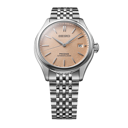 Relógio Seiko Presage SPB467 Automático Mostrador Salmão 40.2mm ...