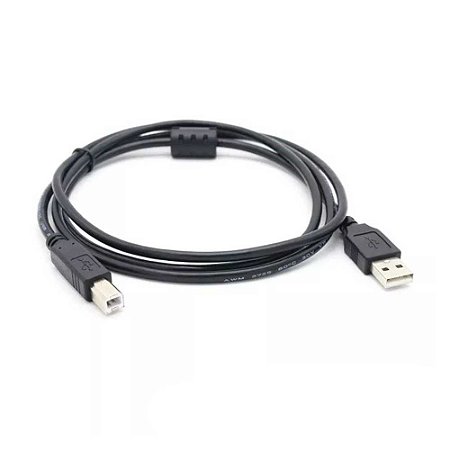 Cabo USB 2.0 AB 1.5M Preto para Arduino Uno, Mega - Bit Maker ...