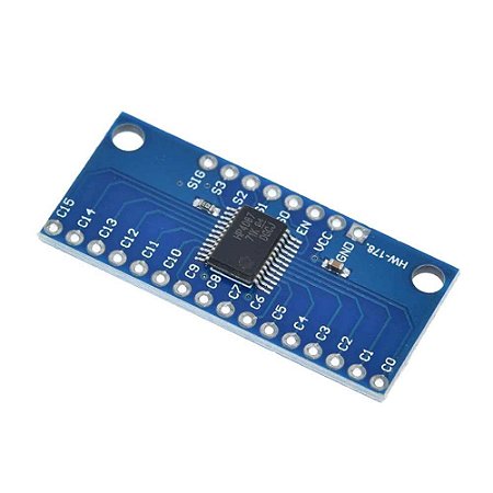 Módulo Multiplexador 16 Canais Analógico Digital CD74HC4067 - Bit Maker ...