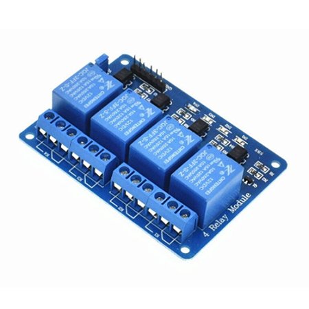 Módulo Relé 5V 4 Canais com Optoacopladores - Bit Maker - Arduinos ...