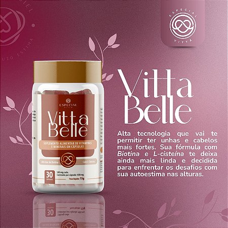 VITTA BELLE - 30 cápsulas - Especial Vittá