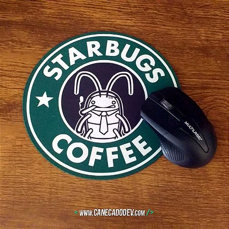 Mouse Pad StarBugs Coffee - Caneca do Dev - Canecas e produtos de ...