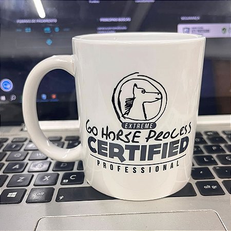 Caneca Extreme Go Horse Process Certified Professional - Caneca do Dev - Canecas e produtos de ...